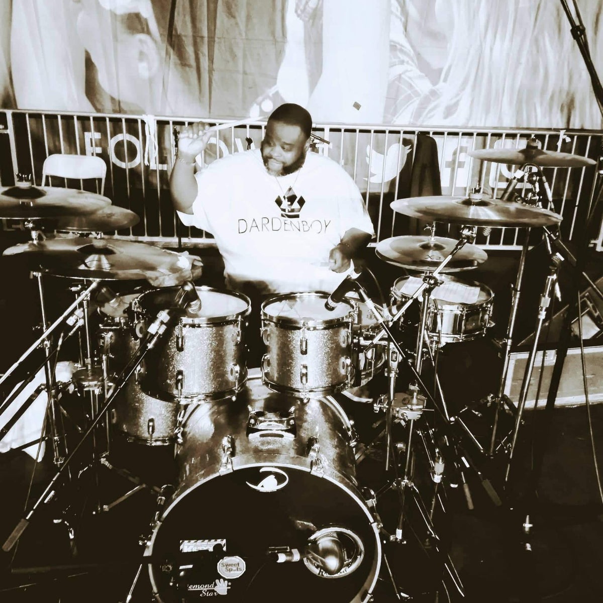 Ronald "Dardenboy" Darden - Drummer – Benson Music Shop